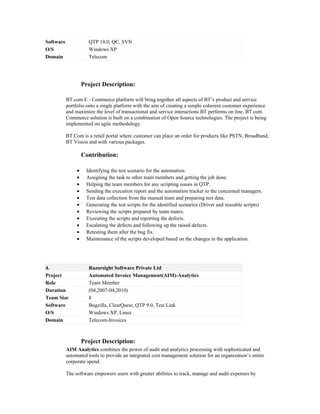 Madhav_Resume | DOC | Computer Software and Applications | Computing