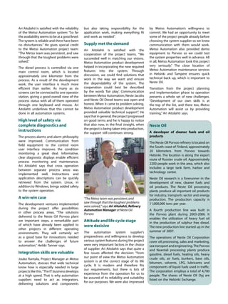 Neste Oil Diesel Porvoo case A4 | PDF