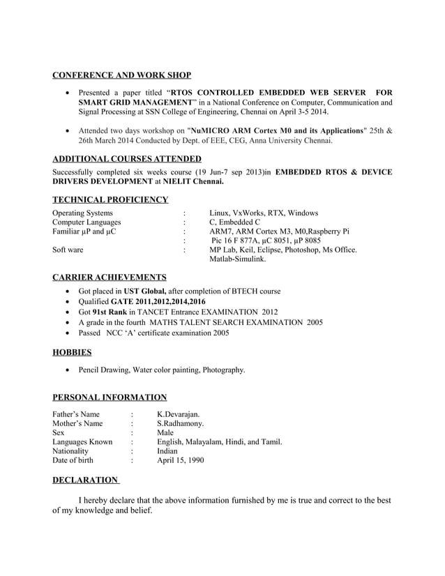 RESUME_VIMAL_01_06_16 | PDF