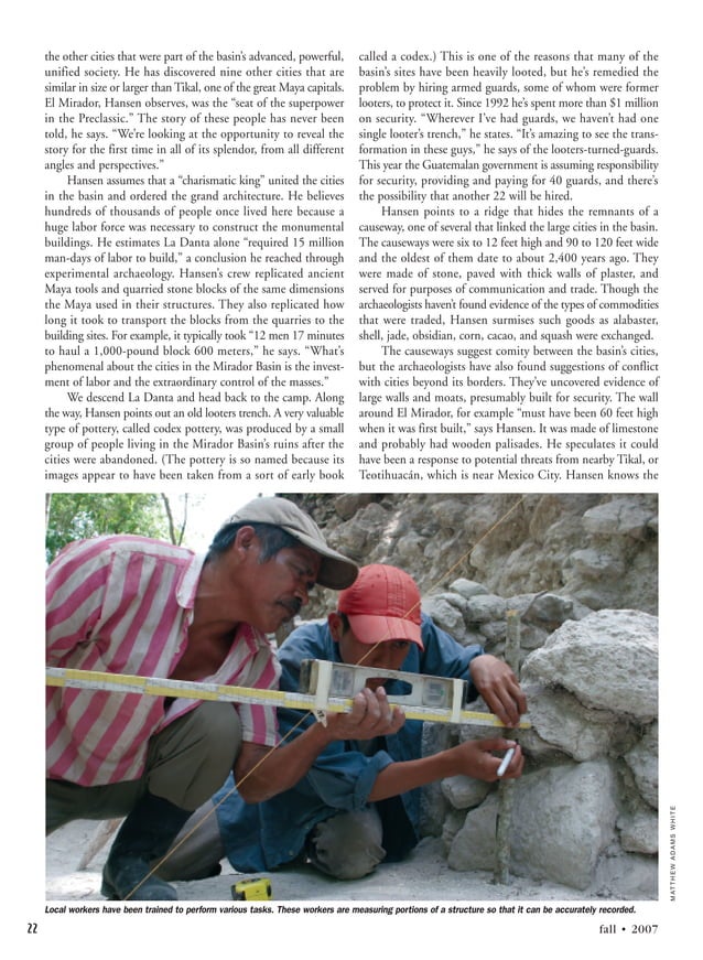 Saving Mirador Basin | PDF | Documentary | Genres