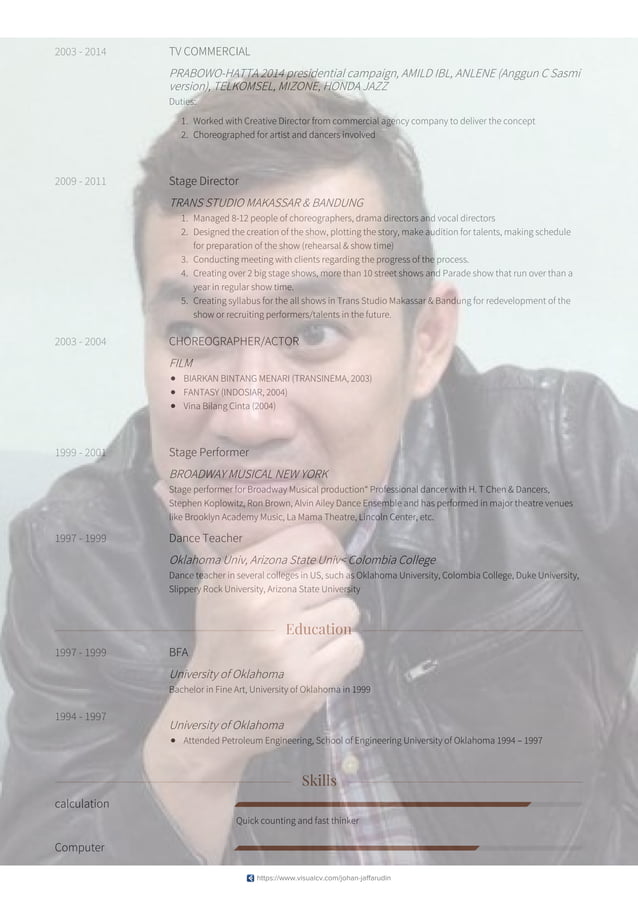 Johan Jaffarudin CV pro | PDF