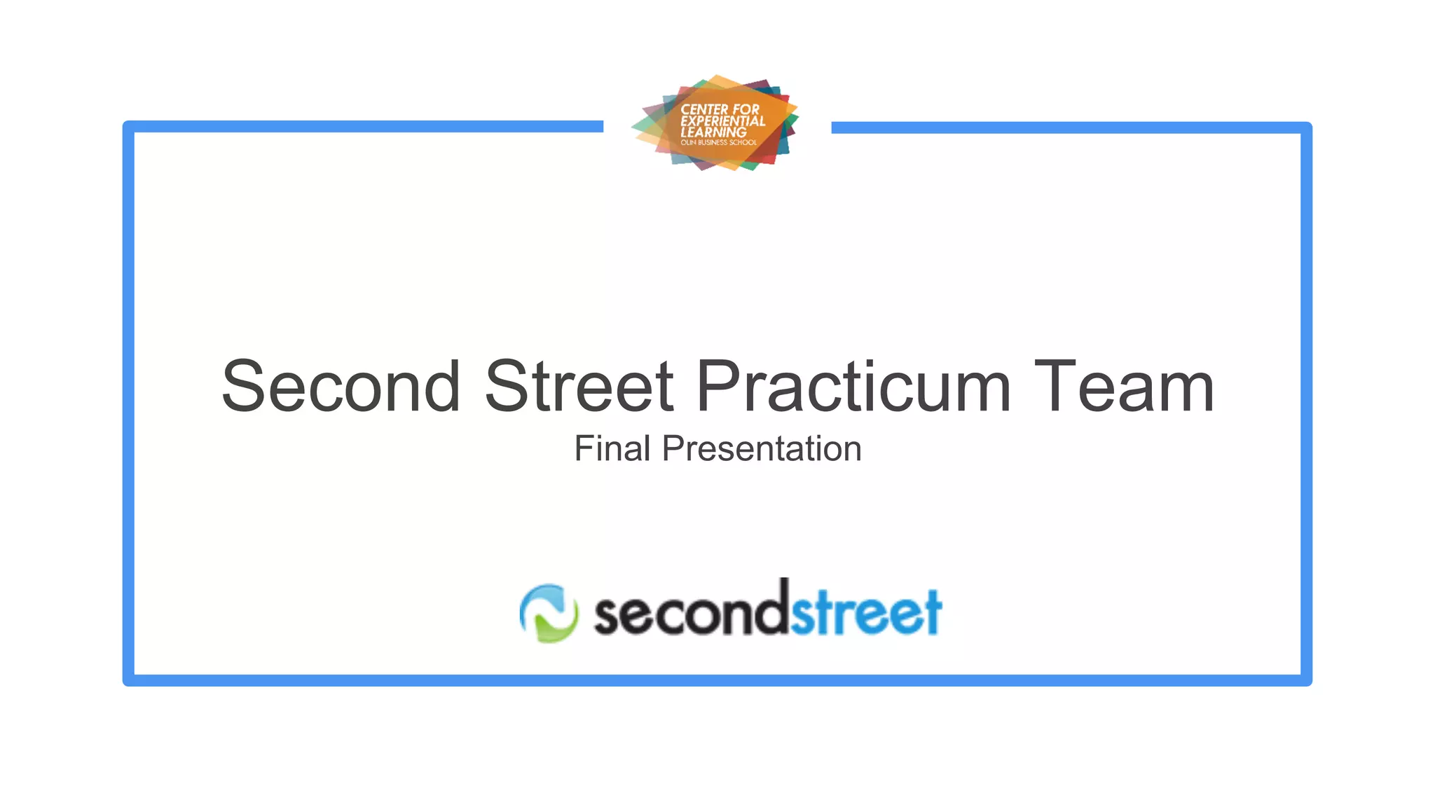 Practicum Final Presentation | PPT