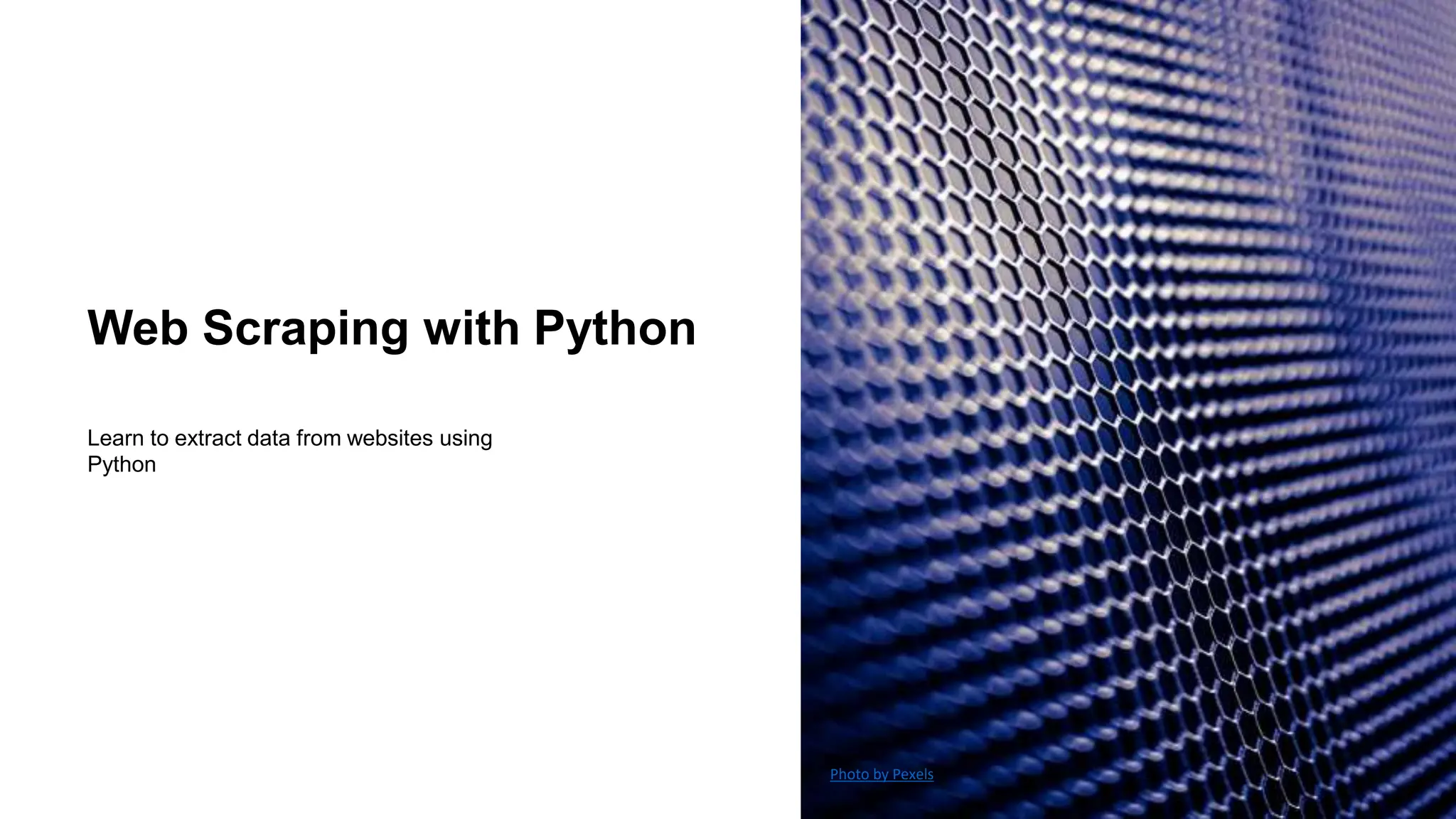 Web scrapping and how to do it using python.pptx | Web Development | Internet
