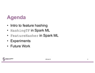Feature Hashing for Scalable Machine Learning with Nick Pentreath | PPT
