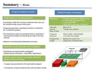 Two phase loop cooling system | PPTX