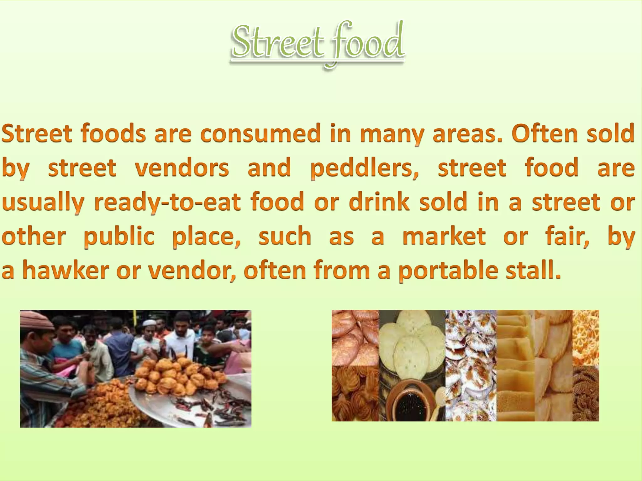 Street Food Presentation By Rimon Rayhan | PPTX