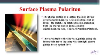 PLASMONS: A modern form of super particle waves | PPTX | Science