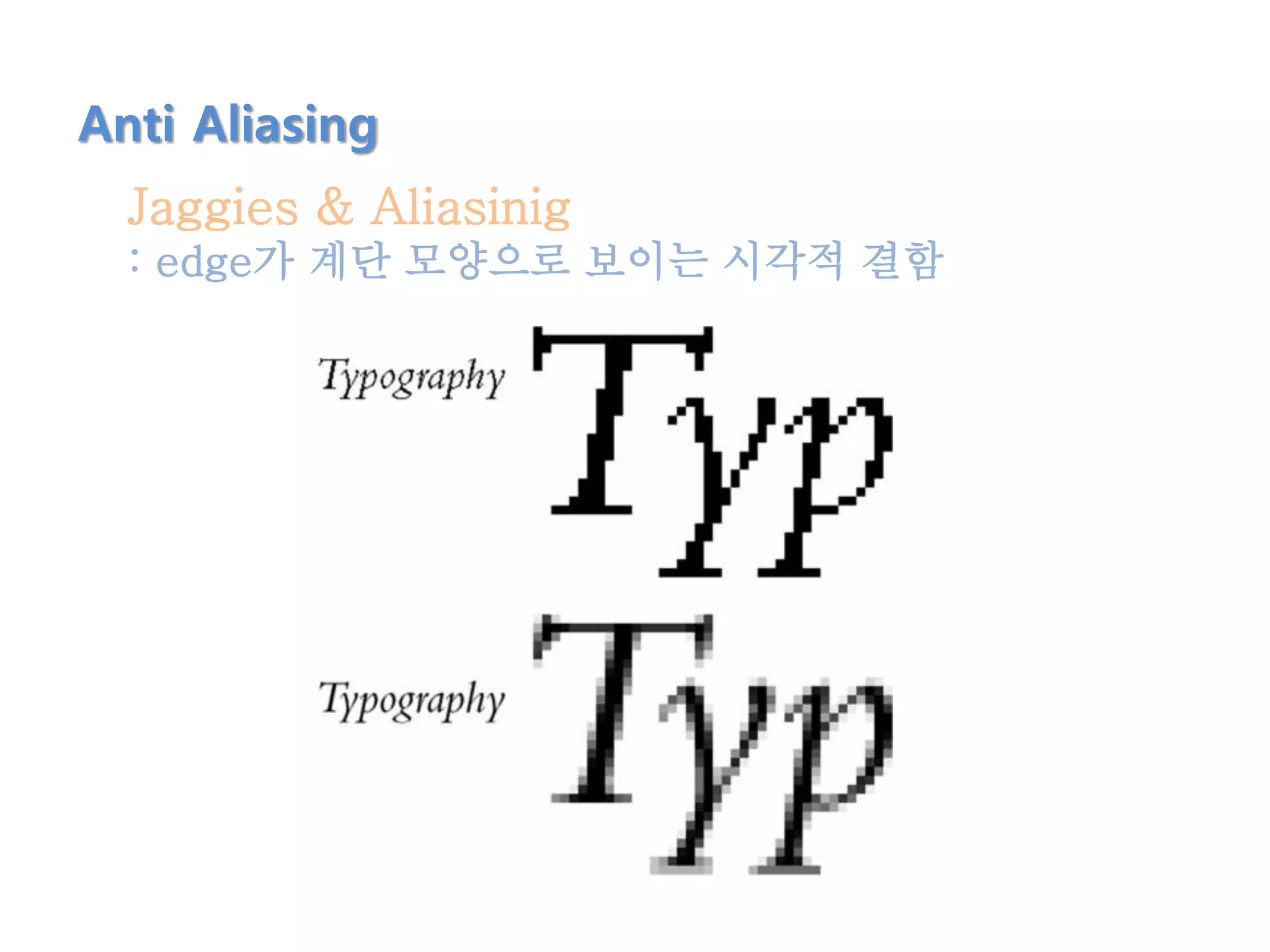 anti aliasing | PPTX