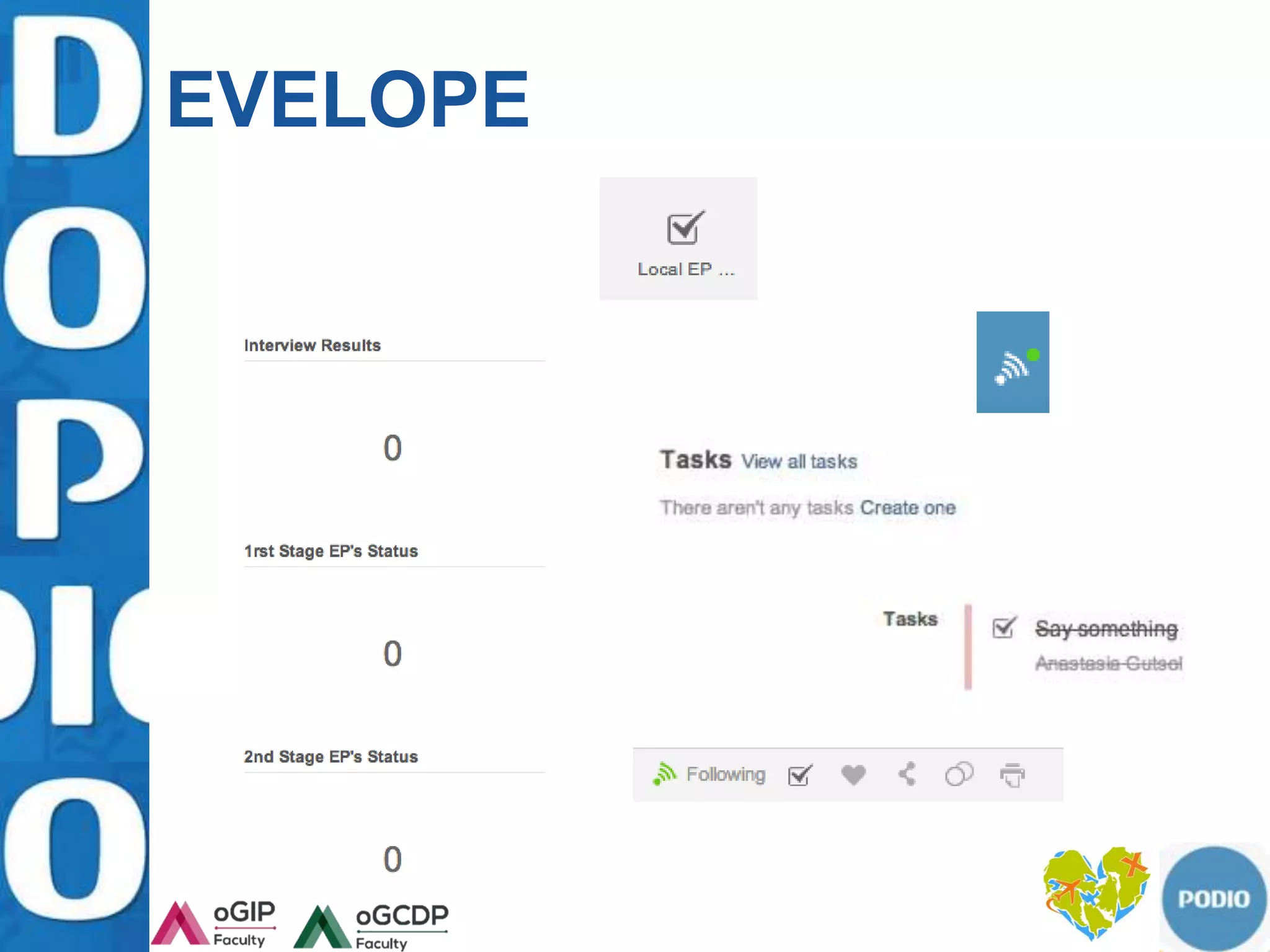 AIESEC Acadmy | PODIO Basics (OGX) | PPT