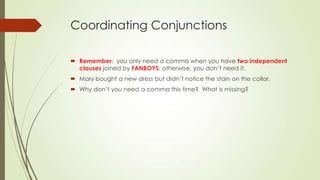 coordinating-conjunctions | PPTX