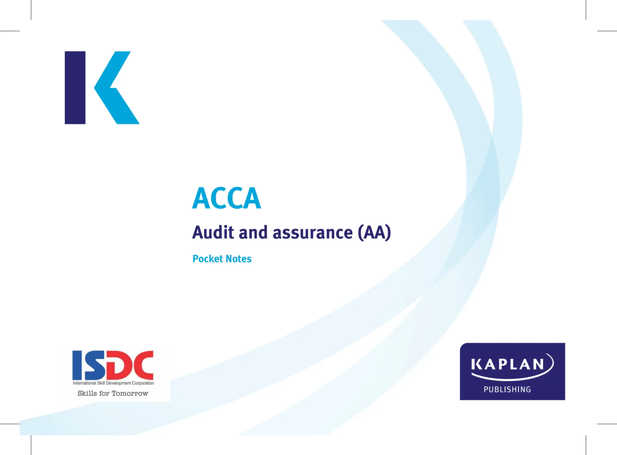 ACCA Kaplan(ISDC) AA-F8 Pocket Notes pdf | PDF