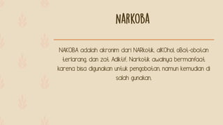 Aqidah Akhlak - Minuman Keras dan Narkoba | PPT