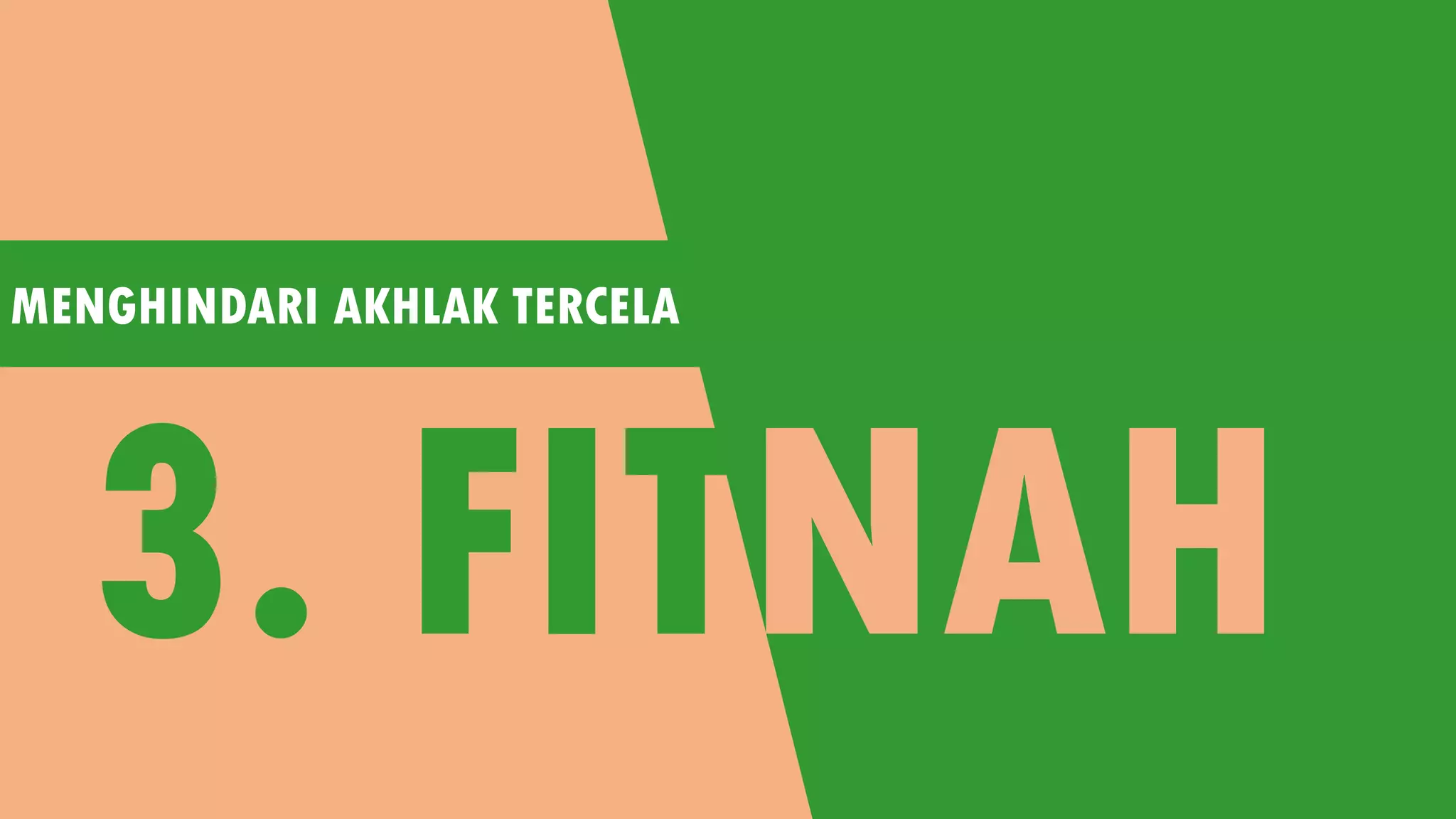 Aqidah Akhlak - Ghadab, Keras Hati, Fitnah, Namimah, Ghibah | PDF