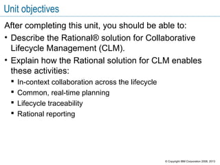 Appendix A: Introduction to Collaborative Lifecycle Management | PPT