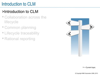 Appendix A: Introduction to Collaborative Lifecycle Management | PPT