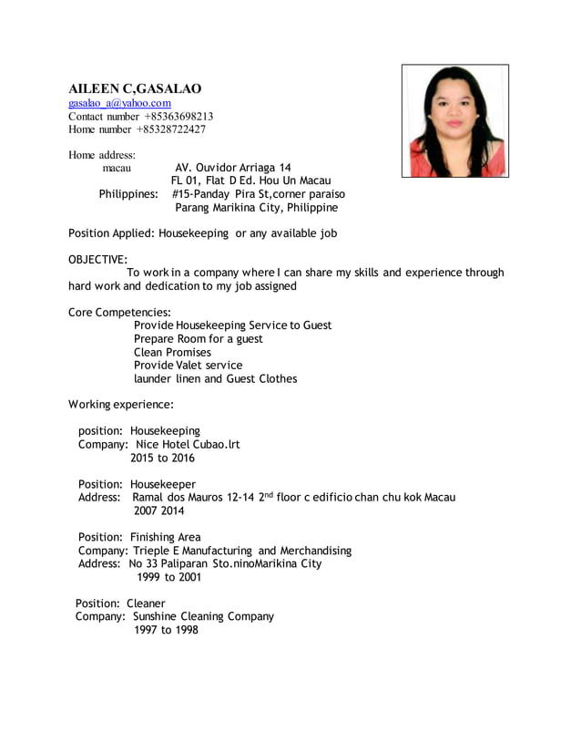 AILEEN-C (1) | DOCX | Home Appliances | Home & Garden