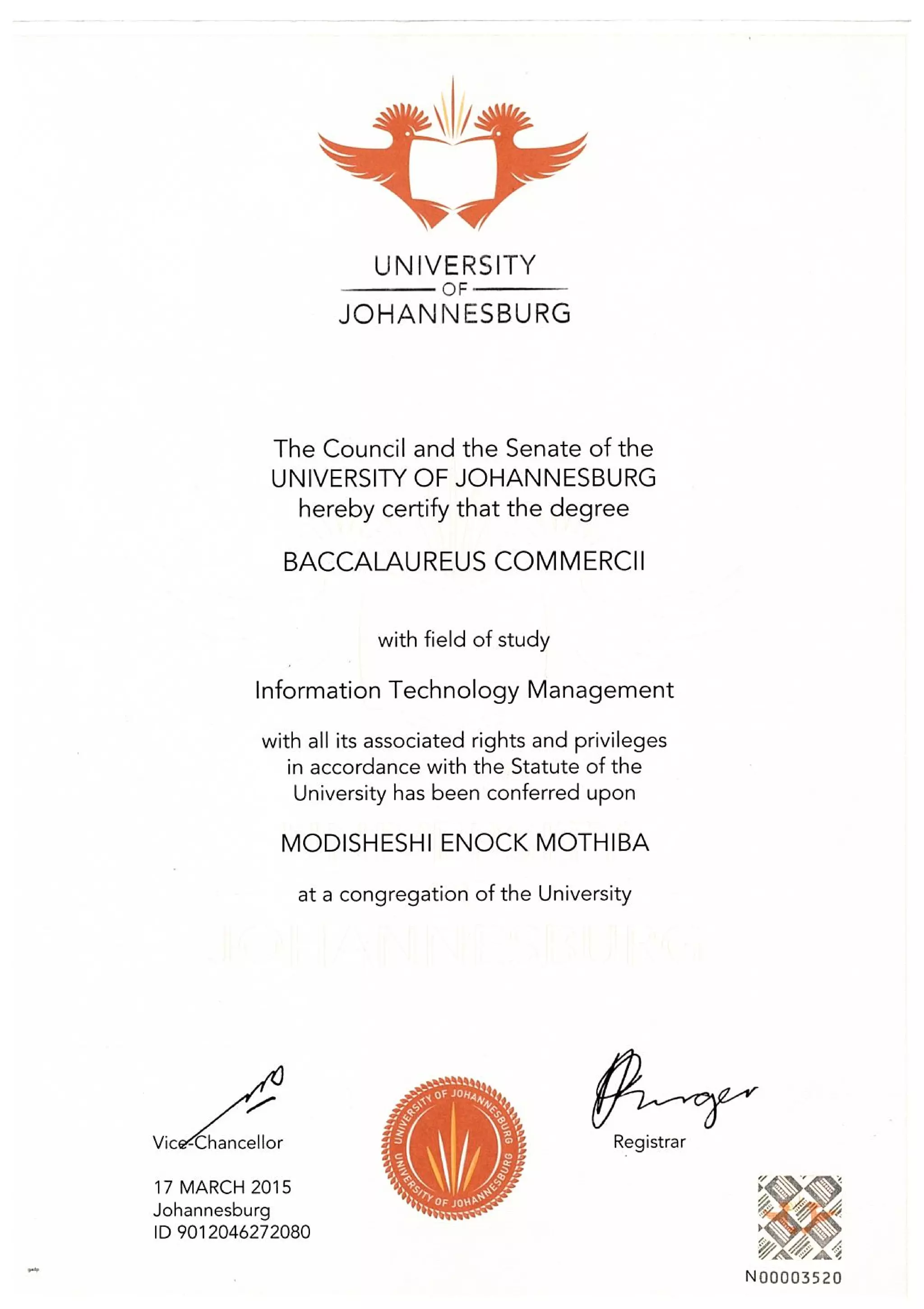 Highest qualification | PDF