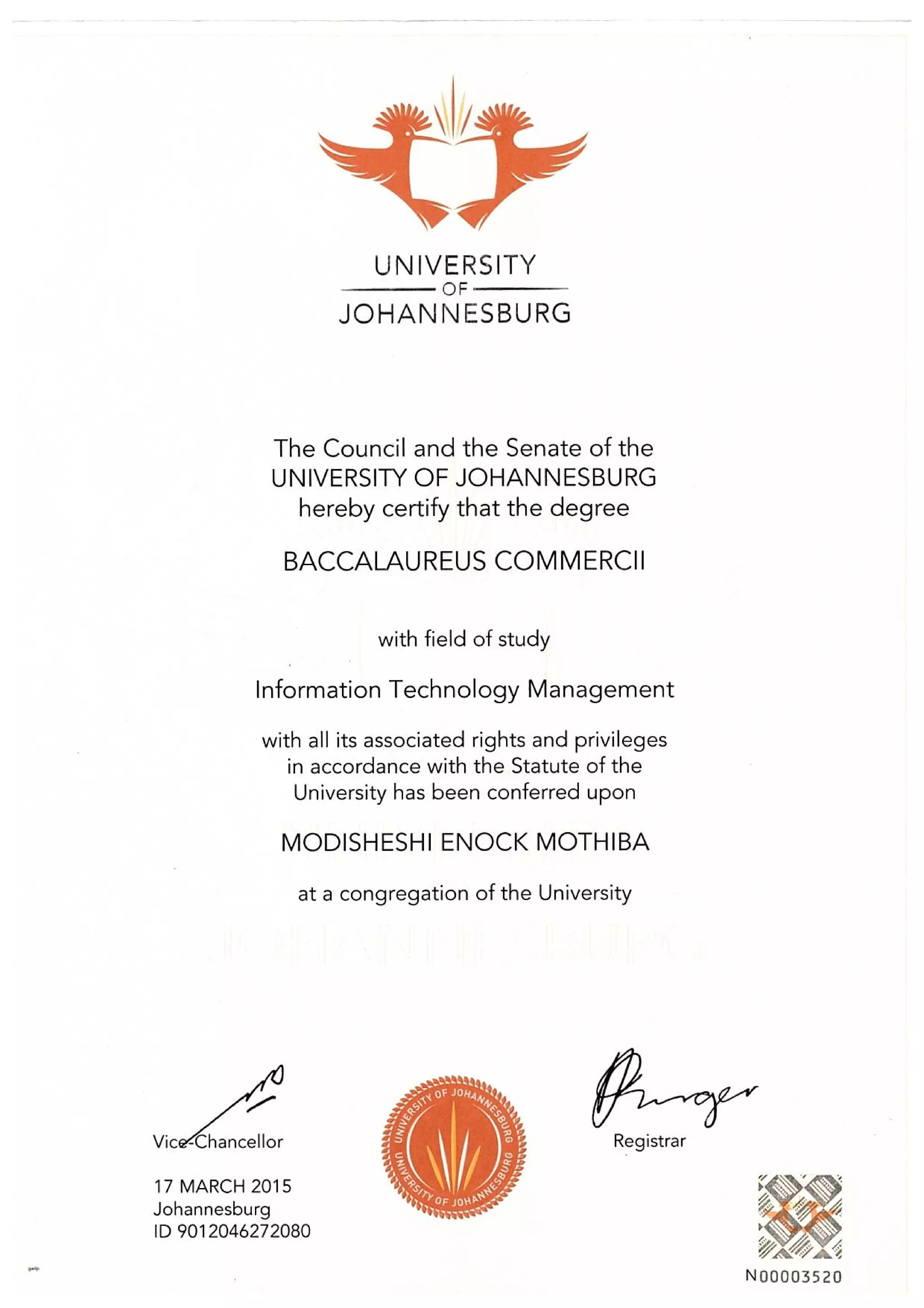 Highest qualification | PDF