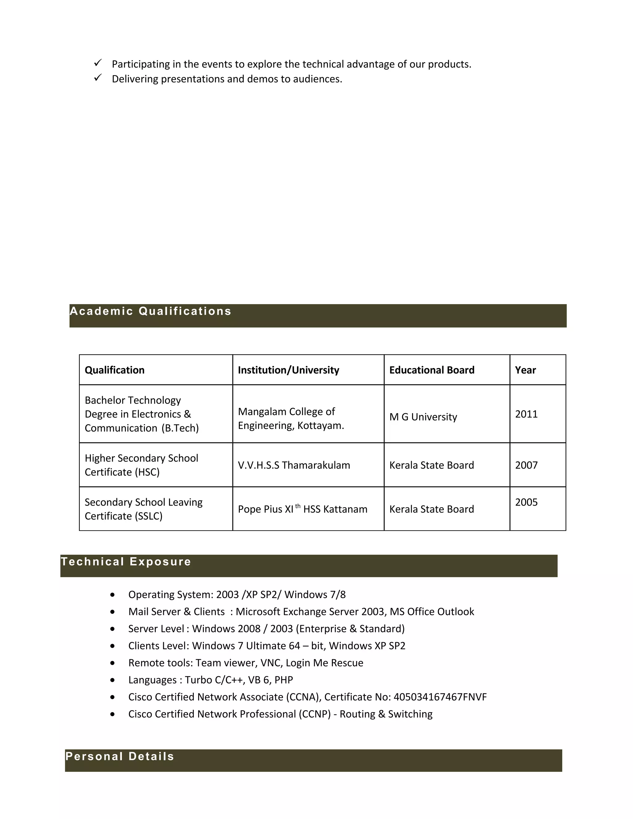 Muneer Resume | PDF
