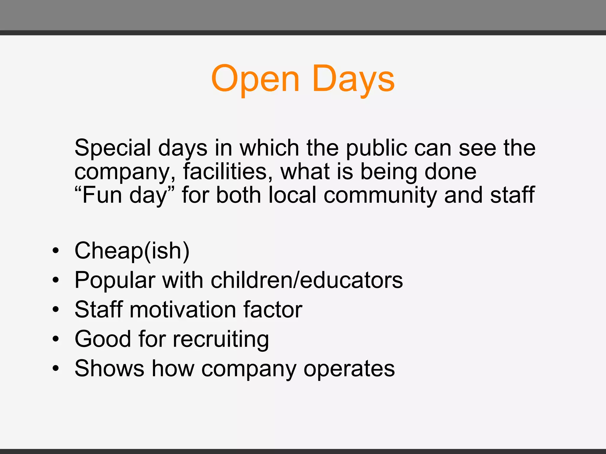 CSR & Community Relations | PPT