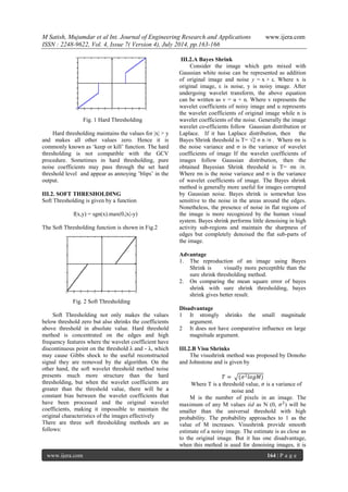 Image Denoising Using Wavelet Transform | PDF
