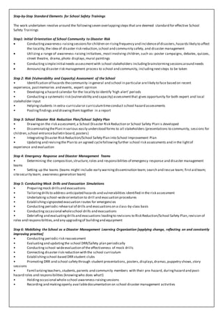 School Safety Training | DOCX