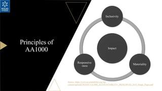 AA 1000 Certification | PPTX