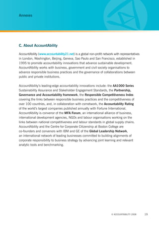 AA1000 APS 2008 final | PDF