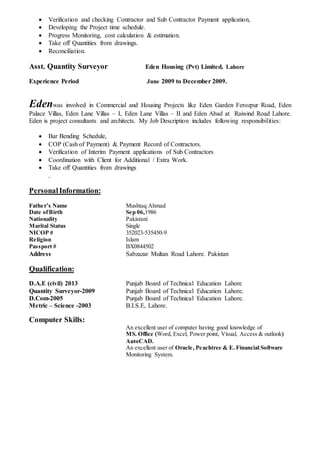 Atif Mushtaq CV-1 | DOCX