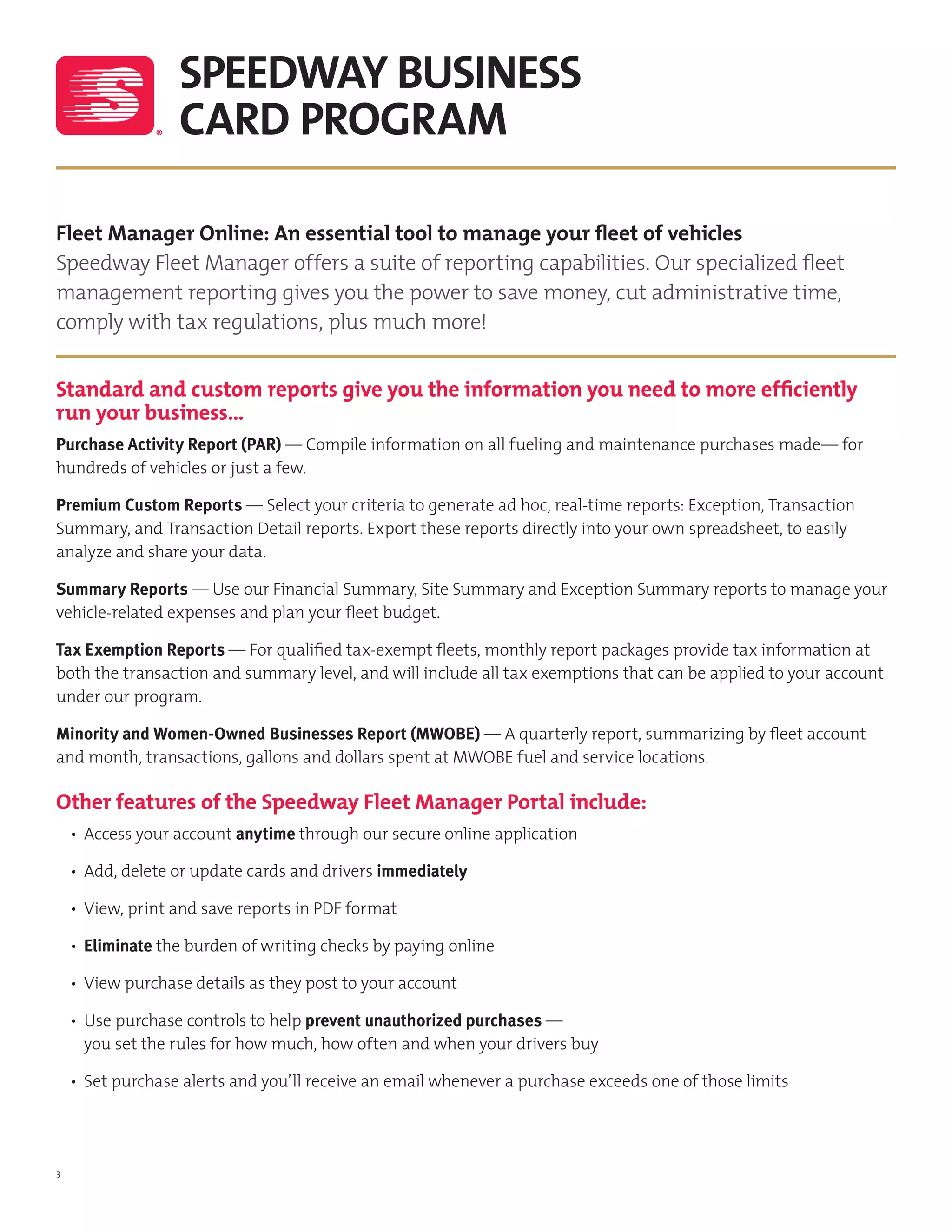 Speedway both programs_FINAL (2) | PDF