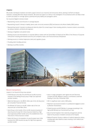 Matheson Insurance_Group_Brochure | PDF