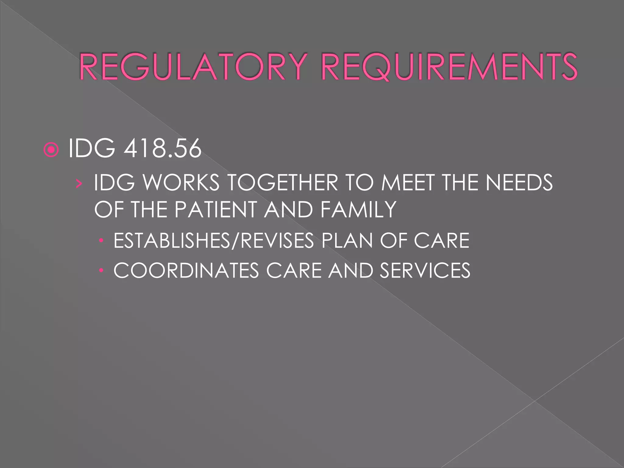 INTERDISCIPLINARY TEAM ROUNDS | PPTX