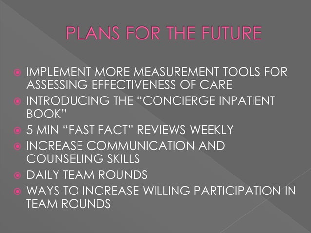 INTERDISCIPLINARY TEAM ROUNDS | PPTX