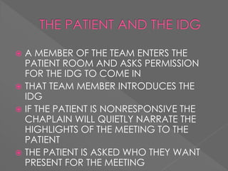 INTERDISCIPLINARY TEAM ROUNDS | PPTX