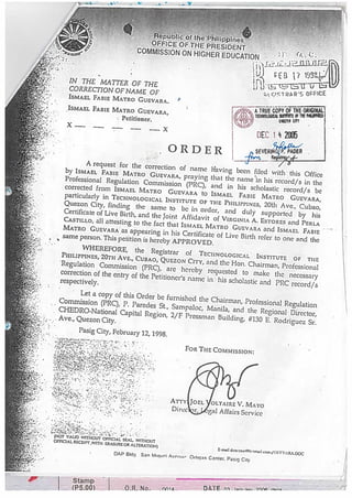 CHED Order | PDF