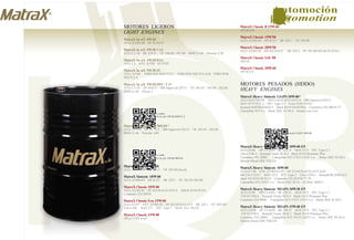 Catalogo de Matrax | PDF