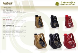 Catalogo de Matrax | PDF