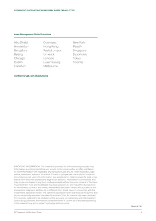 DC Research Hyperbolic Discounting | PDF