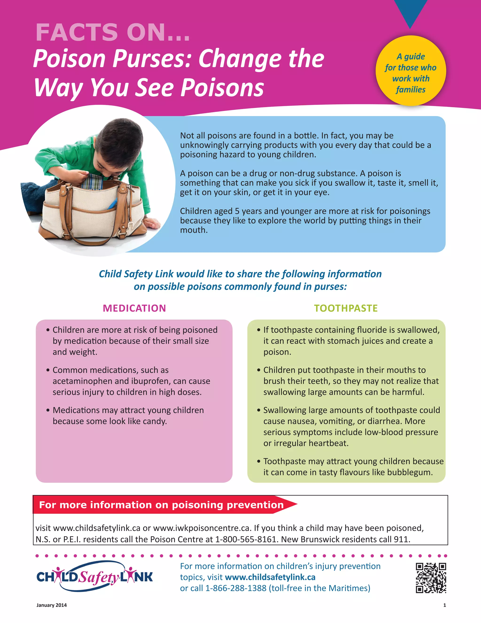Poison Purse fact sheet for professionals | PDF