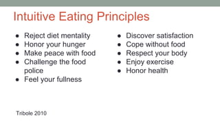 Intuitive Eating | PPT