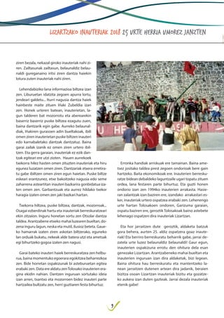 LIZARTZAKO INAUTERIAK 2018 | PDF