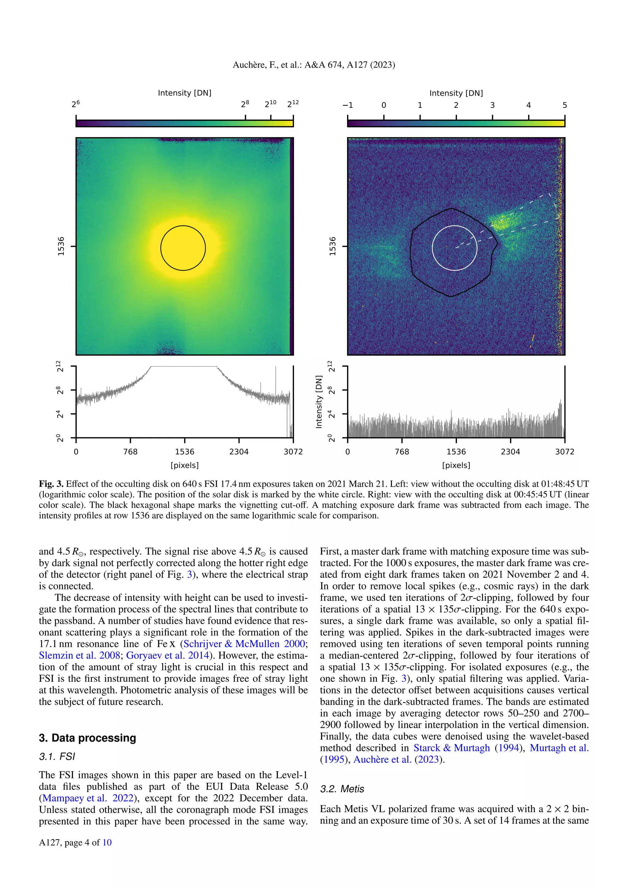 Beyond the disk: EUV coronagraphic observations of the Extreme ...