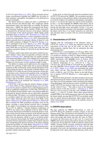 The extremely high albedo of LTT 9779 b revealed by CHEOPS | PDF