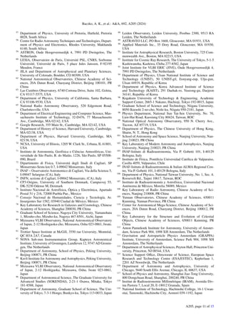 TheputativecenterinNGC1052 - eht interferometry | PDF