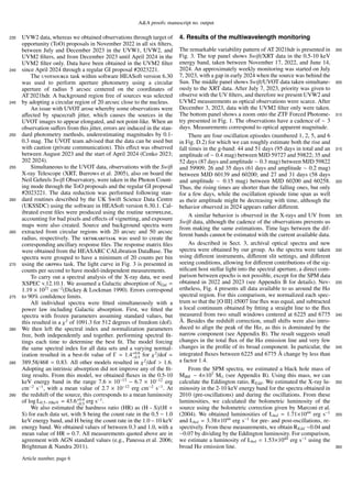 AT2021hdr: A candidate tidal disruption of a gas cloud by a binary ...