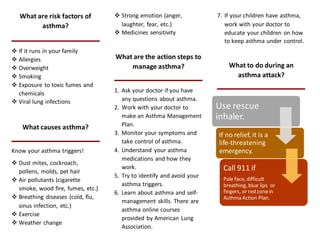 Asthma flyer | DOCX