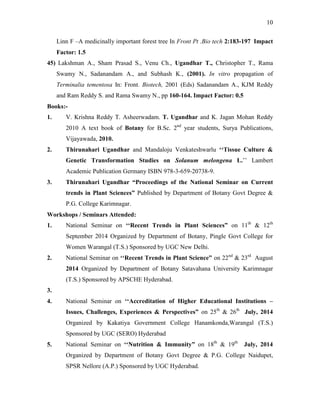 Revised Bio Data March 2015 | PDF
