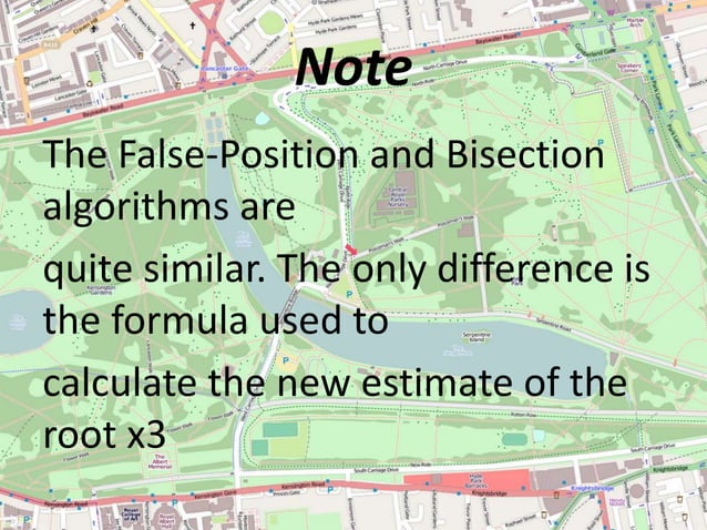 The False-Position Method | PPTX | Computing | Technology & Computing