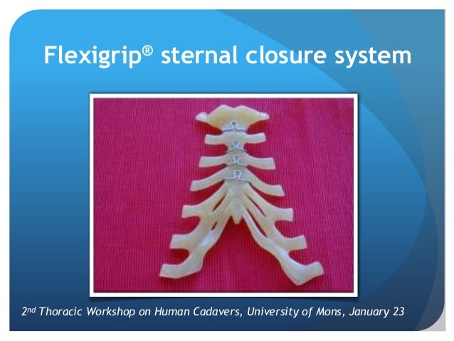 FLEXIGRIP Thoracic Trauma Workshop Mons 230115