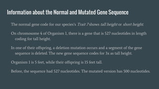 Mutation illustration | PPTX